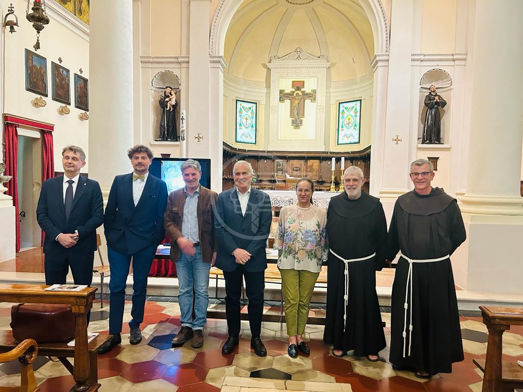 Villa Verucchio: un inedito affresco nel Convento dei Frati Minori