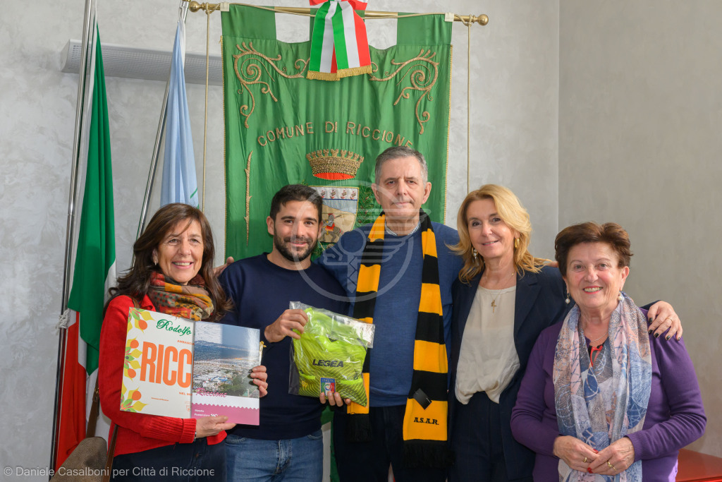 Rodolfo Rudy Bacchini è ambasciatore della città di Riccione